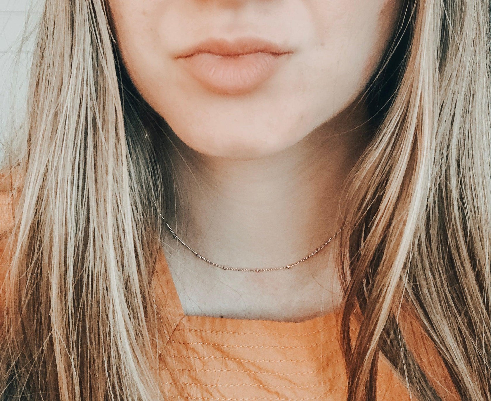 Tiny Dot Necklace – Nashelle