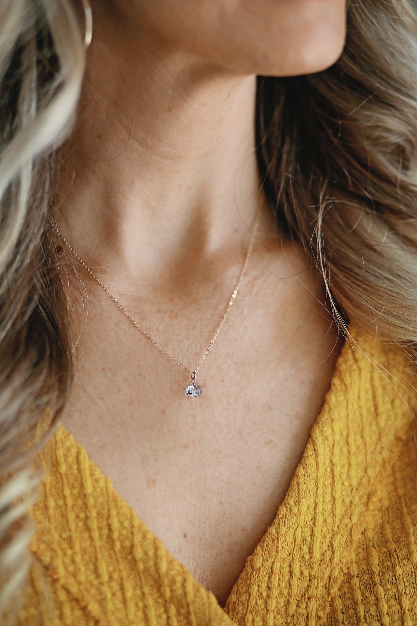 Ella Necklace | Handmade Gold Jewelry